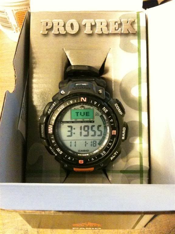 Casio PRG-40-3VER Triple Sensor Protrek Watch | UK | WatchUSeek Watch Forums