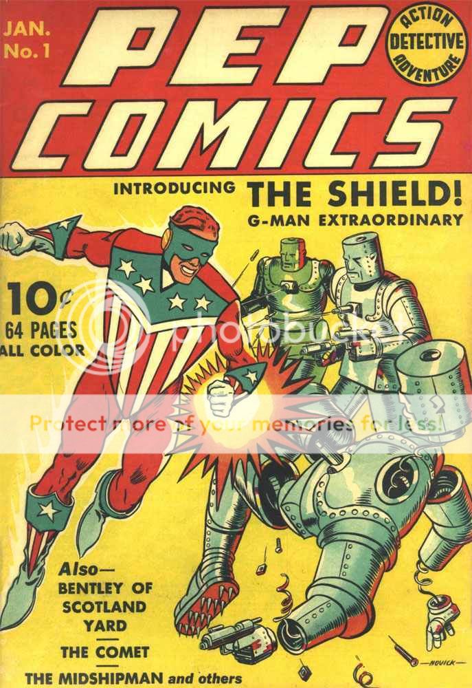 Let's have pictures of all the patriotic USA characters -- Comic Book ...