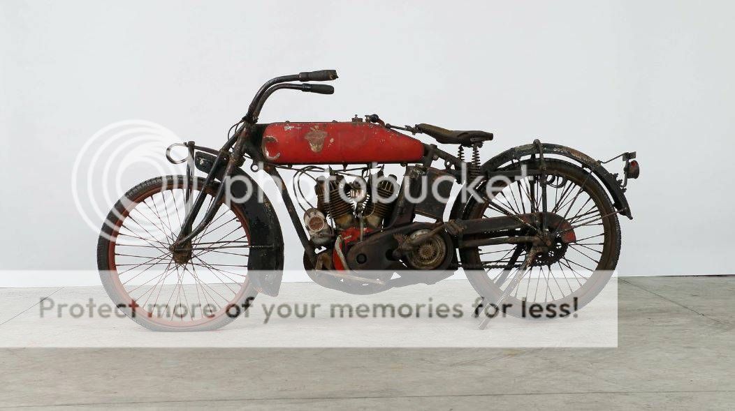 A motorcycle that has earned the term 'Patina'