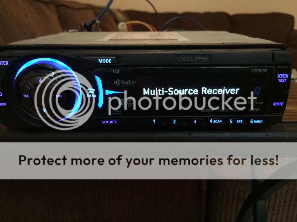 Headunits: Eclipse CD5000 (x2), CD5030 (x1), JVC double DINS (x2 ...