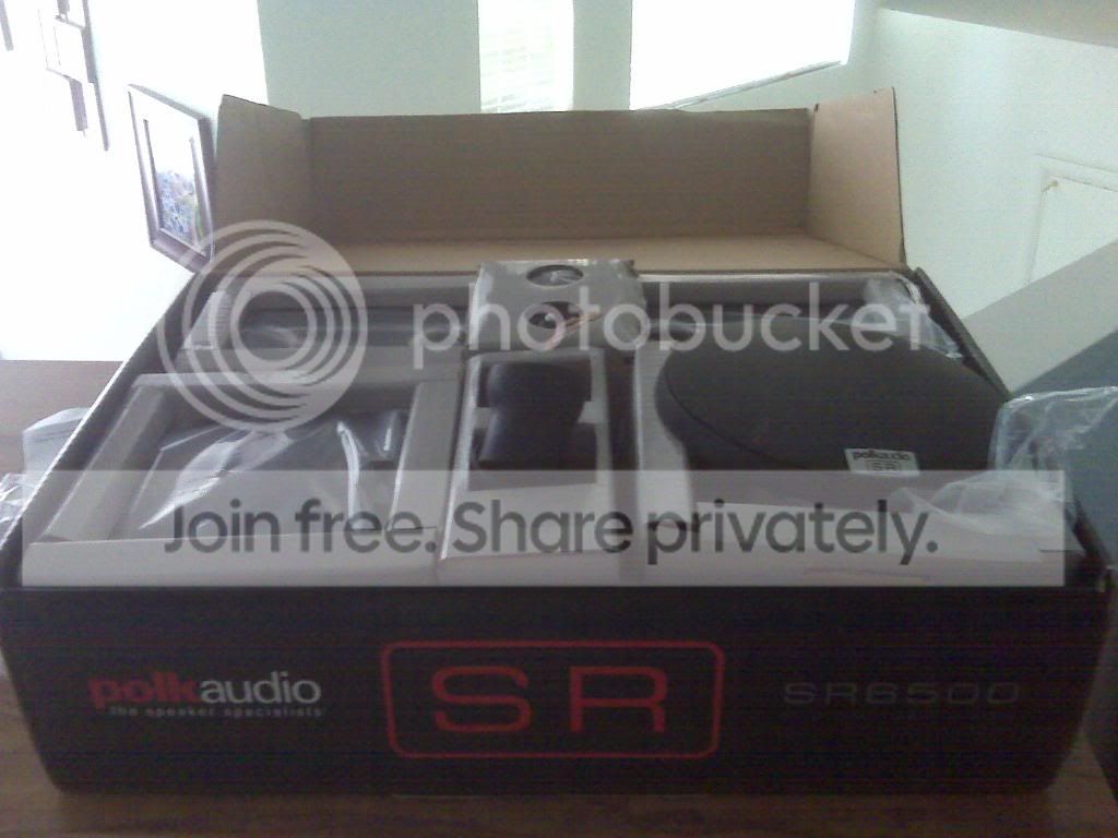 Componentes Polk Signature Reference SR6500, nuevos en caja ...