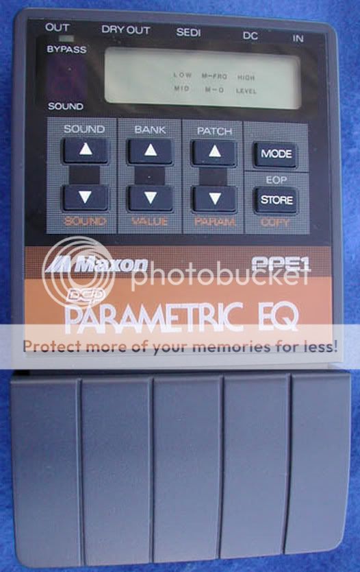 Help! I have a Ibanez PPE-1 Parametric EQ, can i use it for Sustainer ...