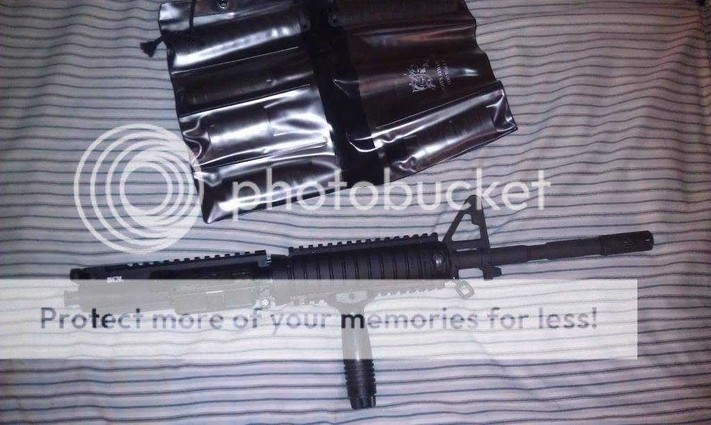 BCM 14.5 SOCOM upper with battlecomp and KAC rails - Calguns.net